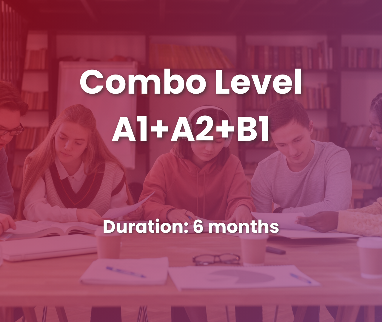 A1+A2+B1 Combo German Course Online – 6-Month Program | Indo German Express